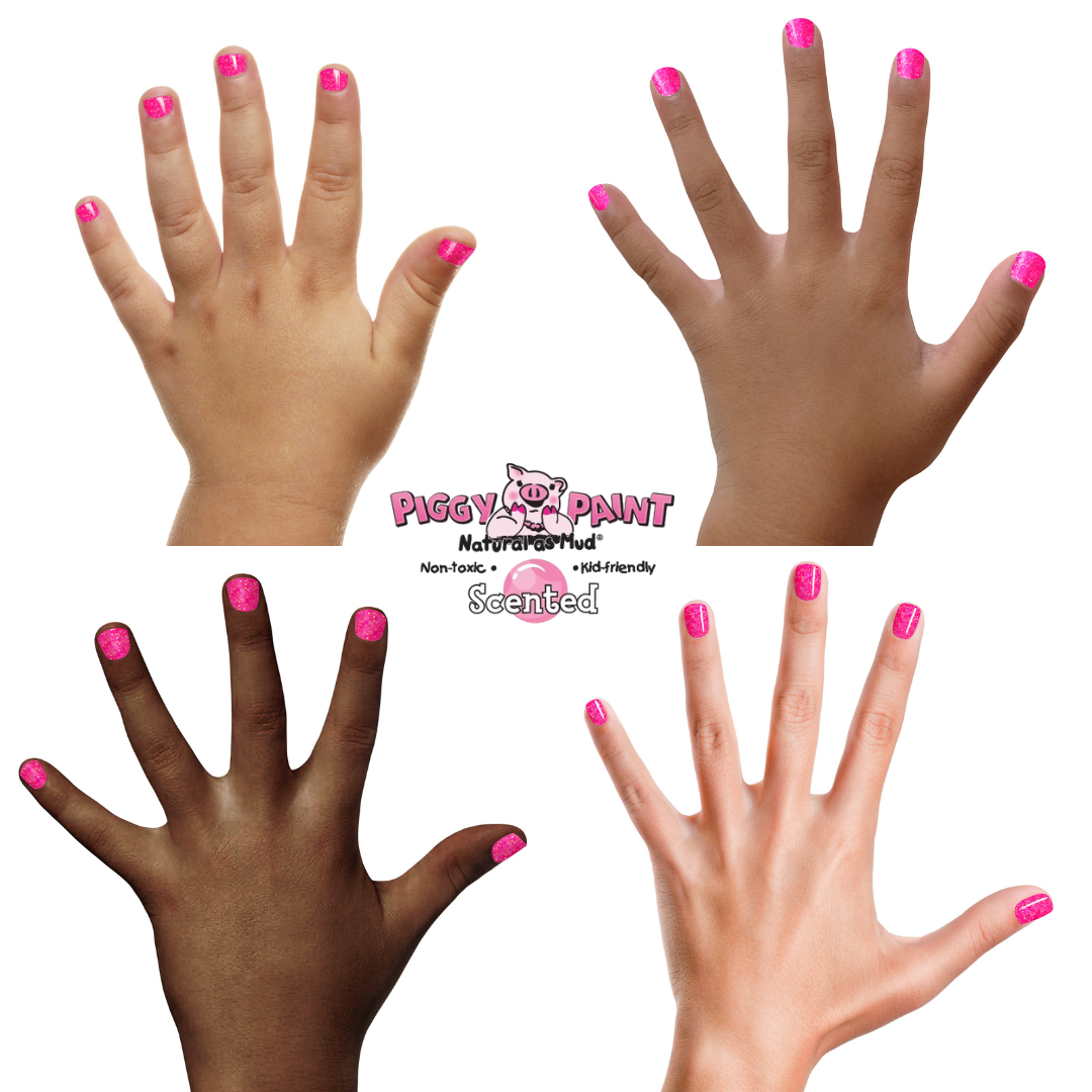 Piggy Paint - Scented Bubble Gum Bash Non-Toxic Kids Nail Polish 🍭 ...