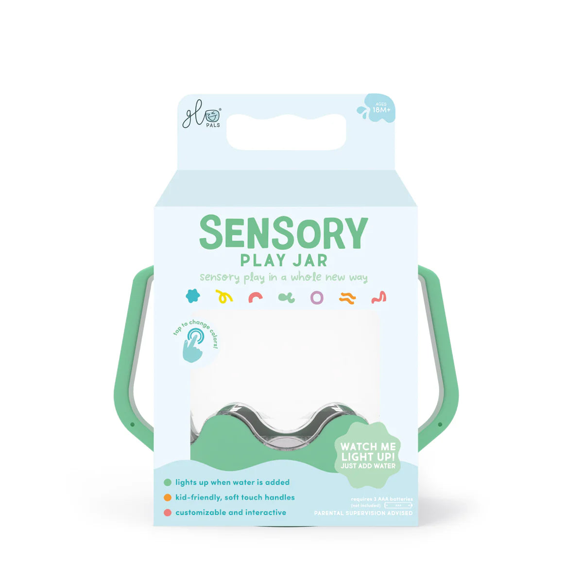 Glo Pals - Sensory Play Jar - Lucky Charm – Millie Bo Peep