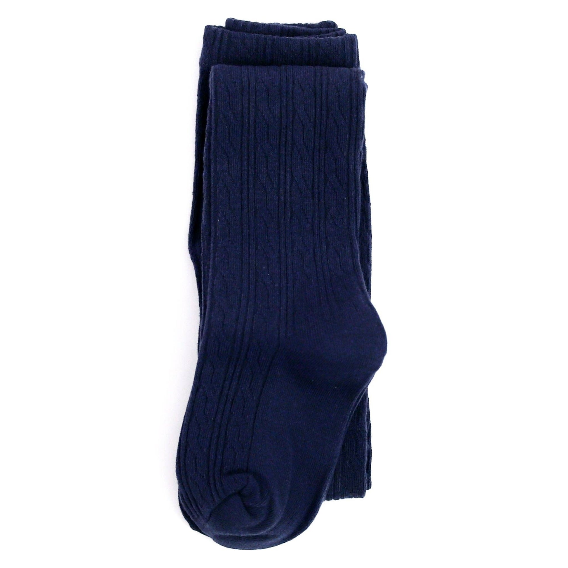 Little Stocking Co. - Bright Navy Cable Knit Tights – Millie Bo Peep